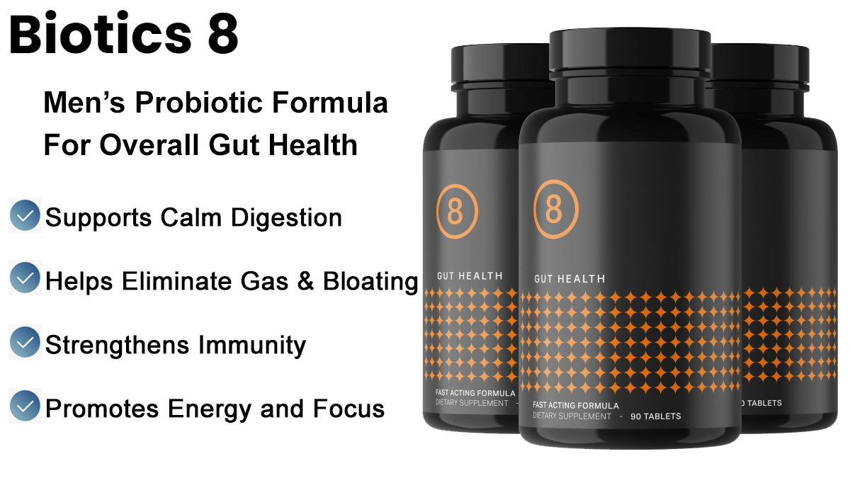 Biotics 8 Review: Best Booster to support gut health in Men!
