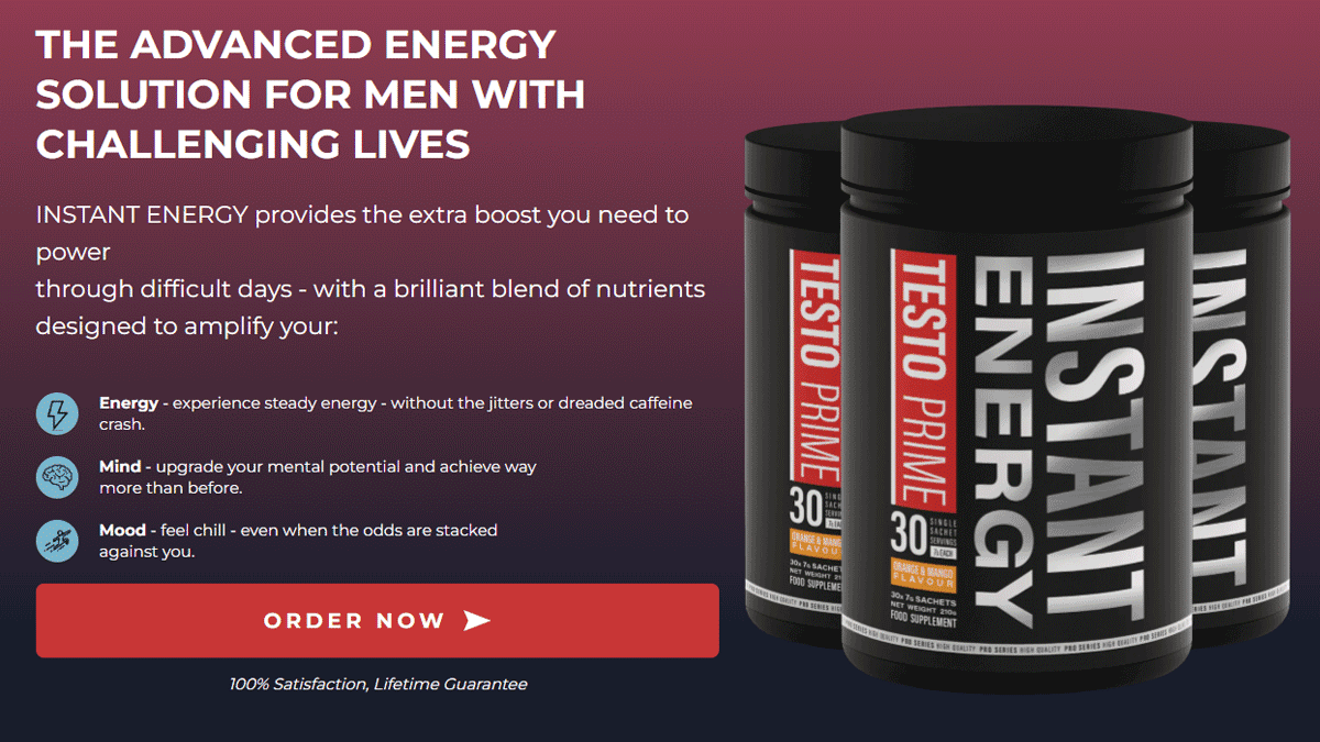 Is Instant Energy Drink by Testoprime a scam in the modern day?