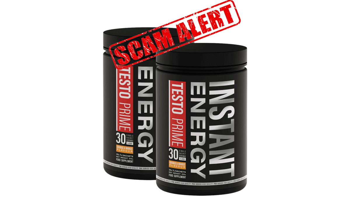 Is Instant Energy Drink by Testoprime a scam in the modern day?